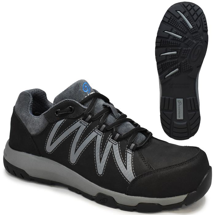 Men’s Black Athletic Safety Shoe – Safety Zone